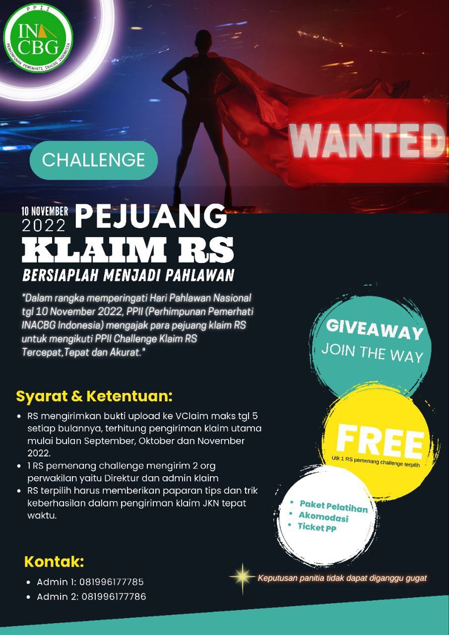 PPII - PERHIMPUNAN PEMERHATI INACBG INDONESIA